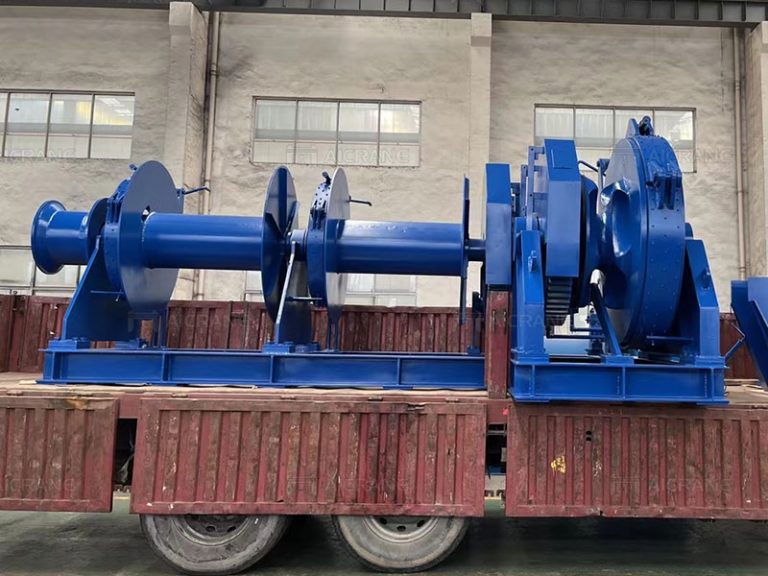 Marine Hydraulic Winch Operation and Installation